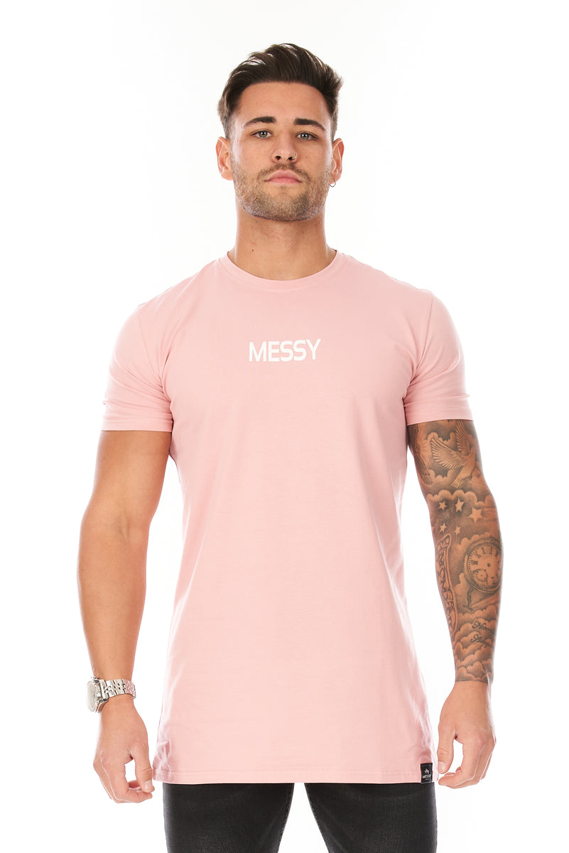 Core T-Shirt Dusty Pink - Messy London