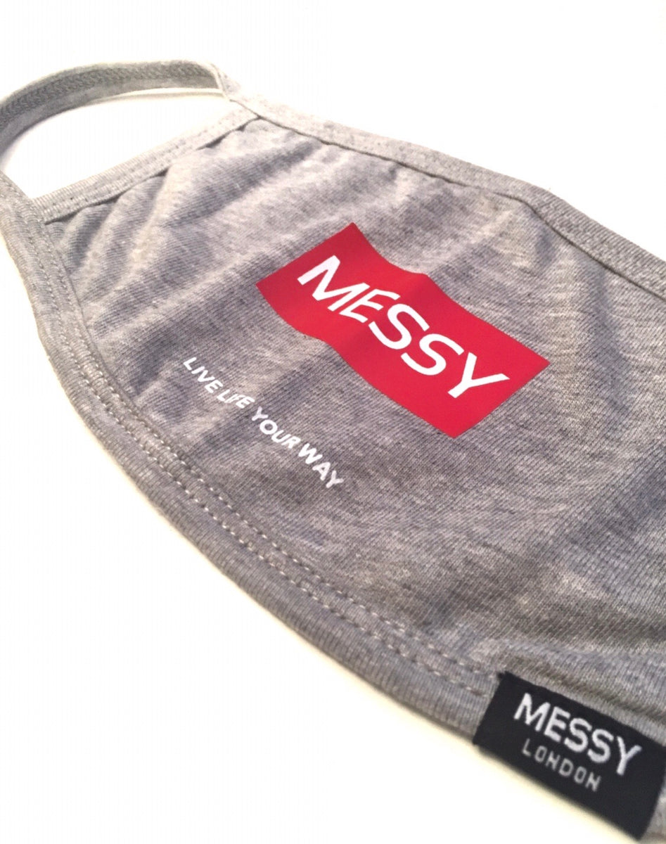 Messy Face Mask Grey – Messy London